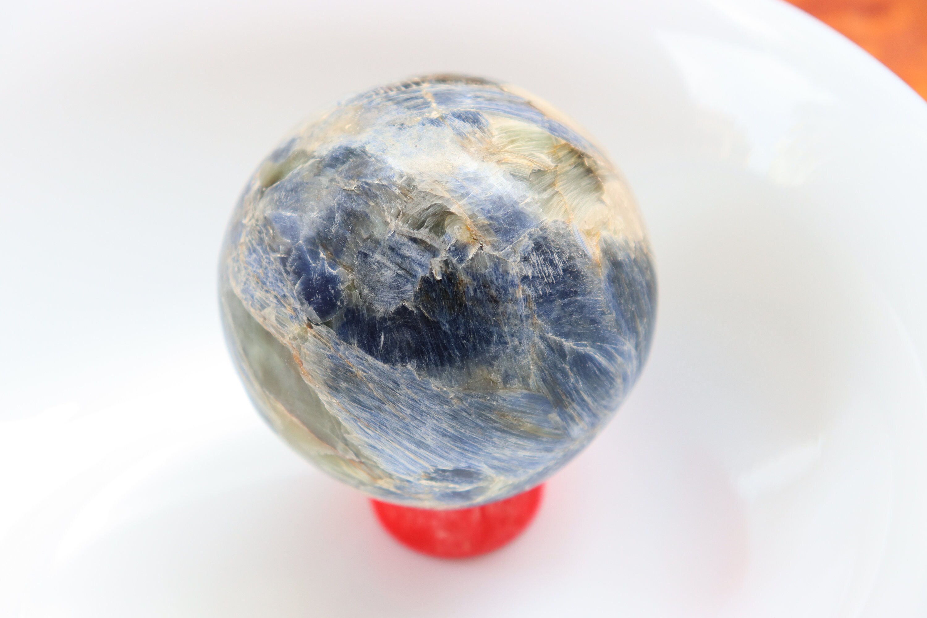 Rare Blue Kyanite Sphere Confidence Stone Healing Stone of - Etsy UK