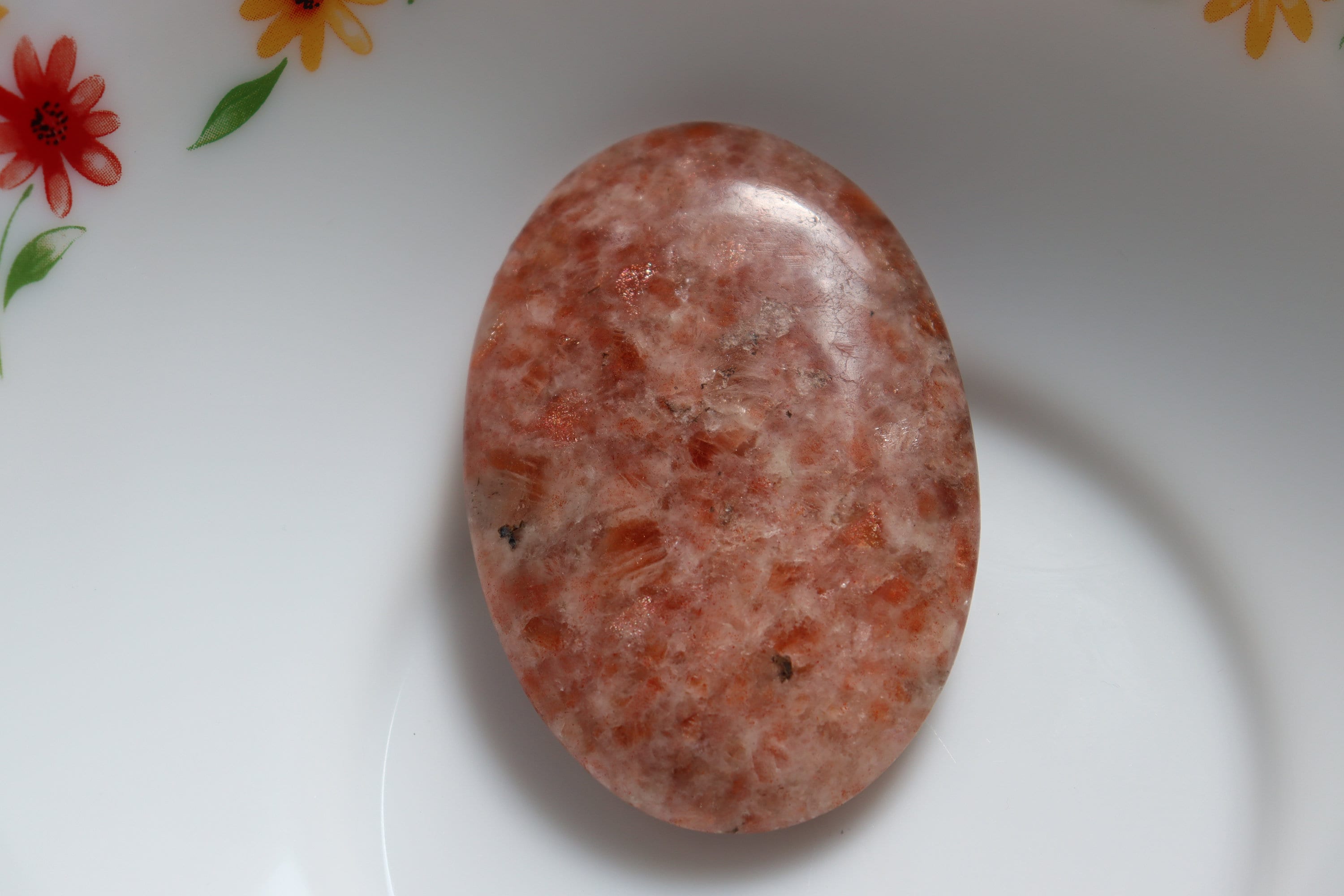 A New grade Natural Sunstone palmstone Sunstone Crystal | Etsy
