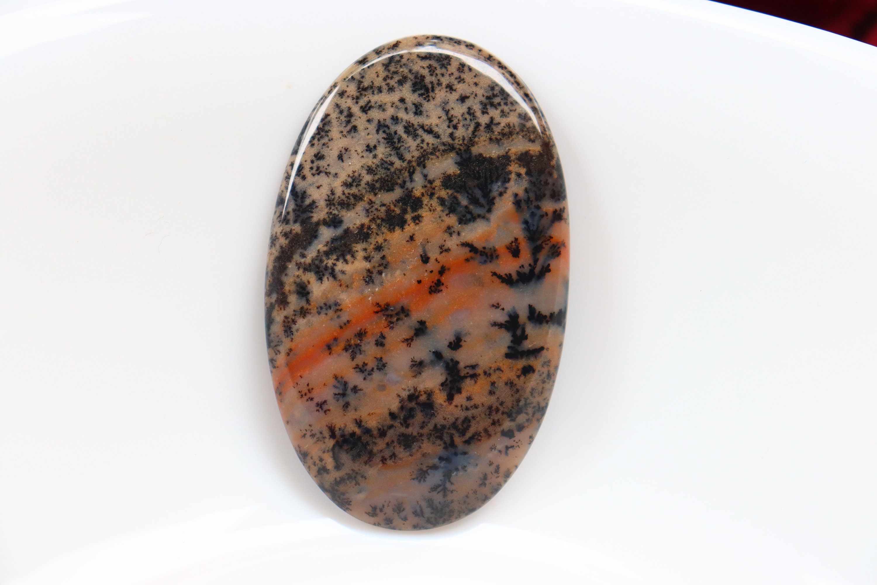 Natural Honey Dendrite Agate Cabochon Big Size Honey - Etsy UK