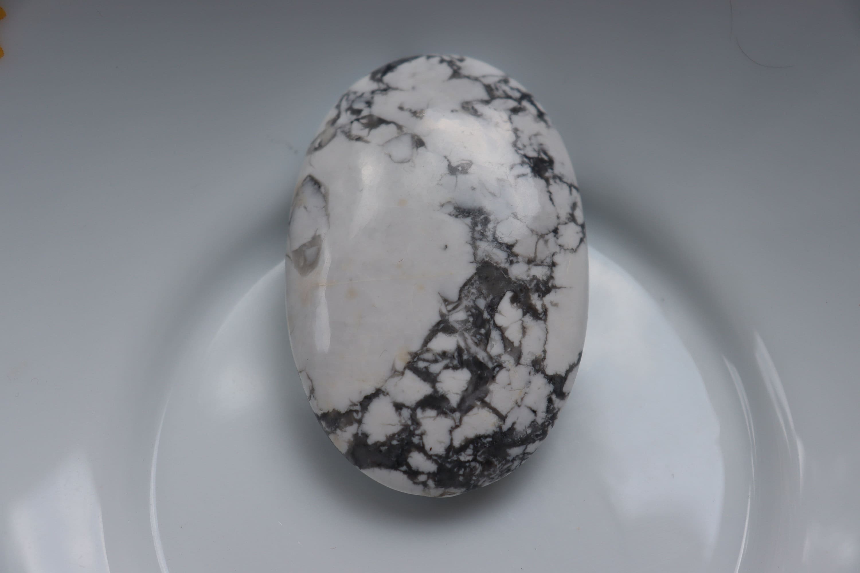 Natural Howlite crystal White Howlite Stone Tumbled Stone | Etsy