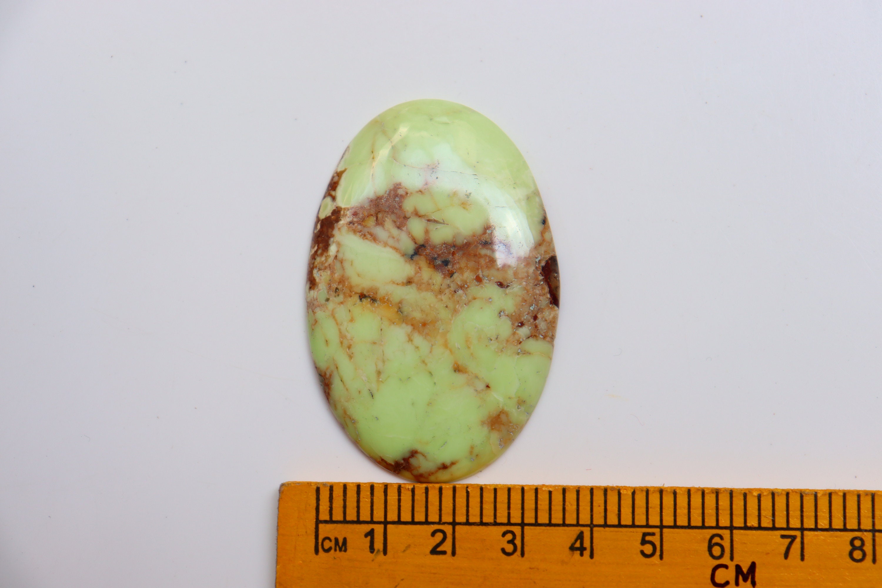 Lemon Chrysoprase Cabochon, Healing Crystal , Self Compassion Crystal ...