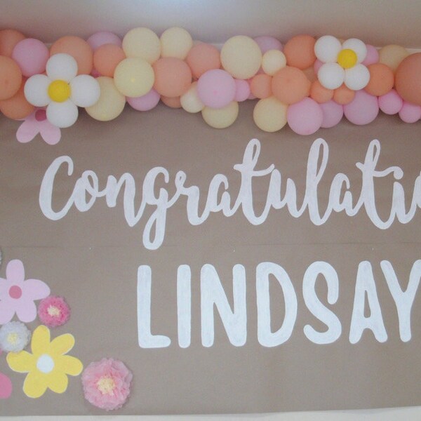 Birthday Hand Painted Sign - Etsy