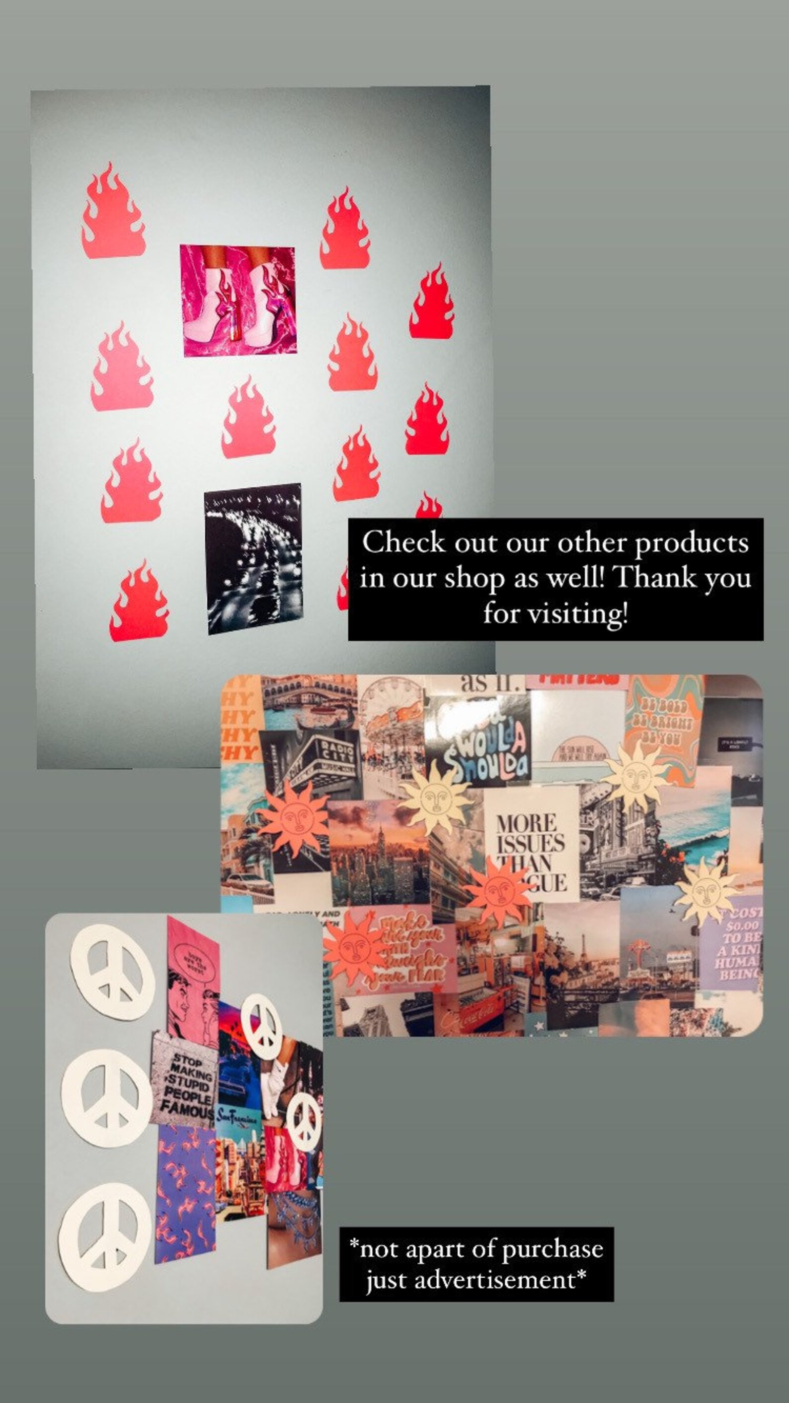 Pink Lightning Bolt Room Decor Aesthetic Wallpaper / Wall - Etsy