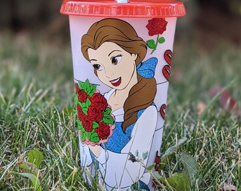 Belle Starbucks Cup - Etsy
