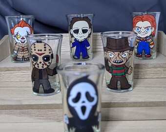 Horror Shot Glasses | Etsy