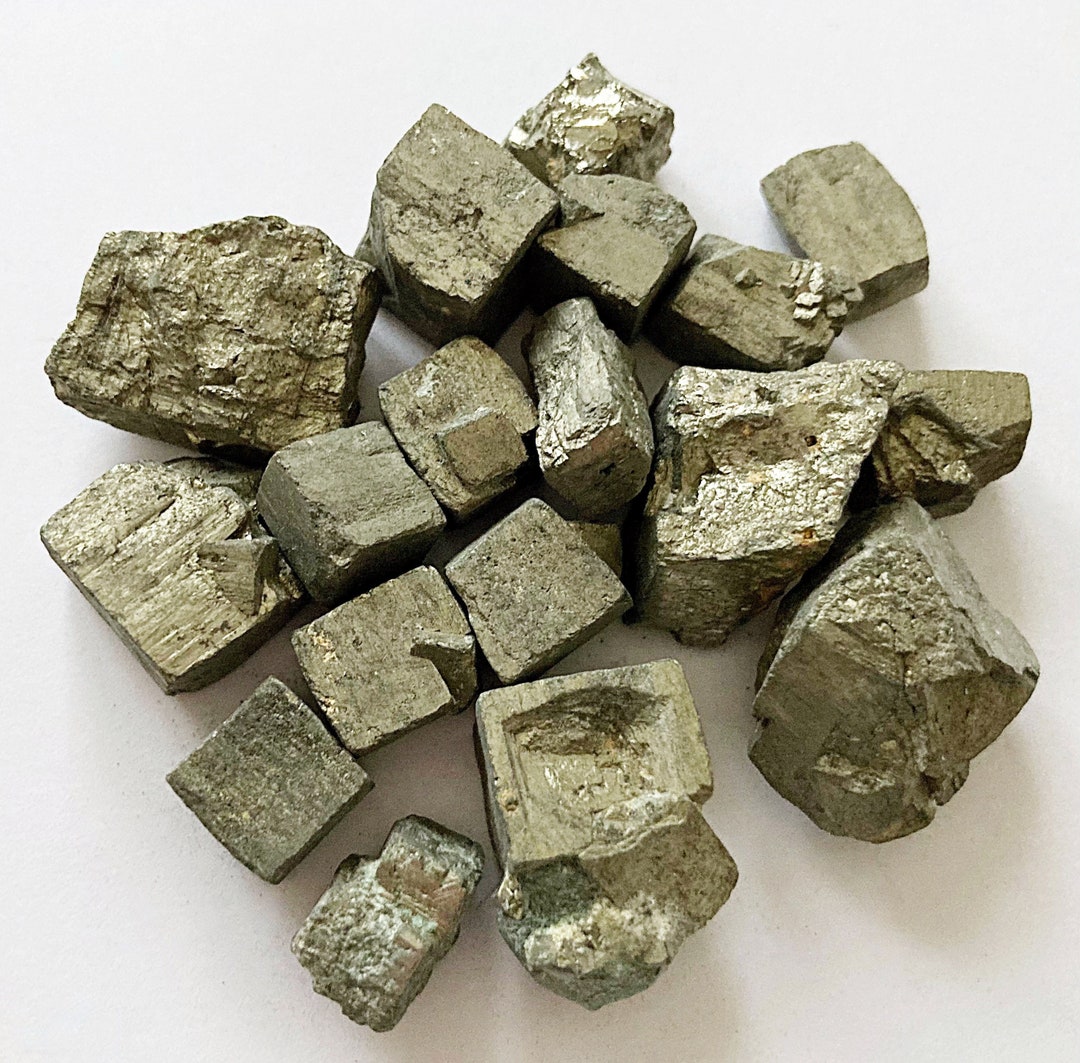 Iron Pyrite 'cola Cubes' - the Stone for Energizing - Etsy