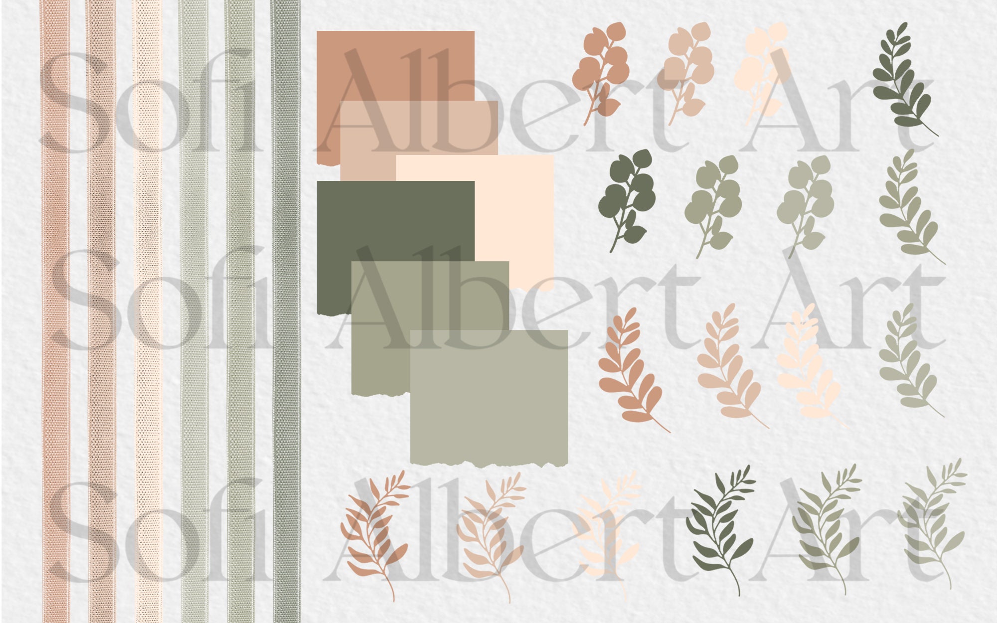 20 Floral & Leather Texture Digital Notebook Covers and - Etsy