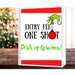 Entry Fee One Shot - Grinch Party - Etsy