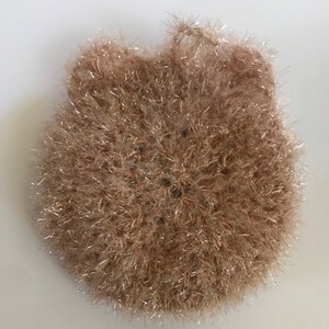 Bear Face Crochet Scrubby for Washing Dishes - Etsy