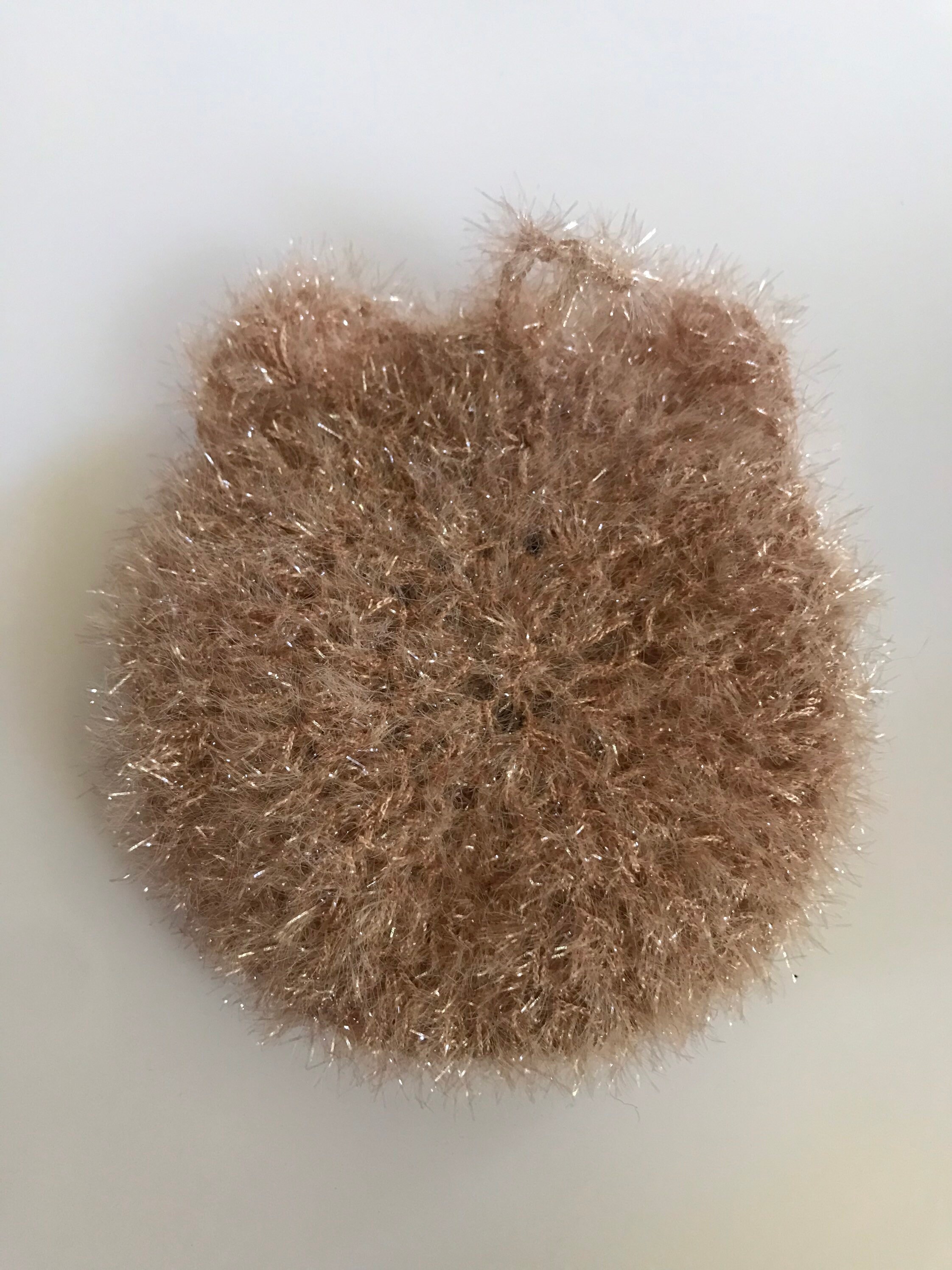 Bear Face Crochet Scrubby for Washing Dishes - Etsy