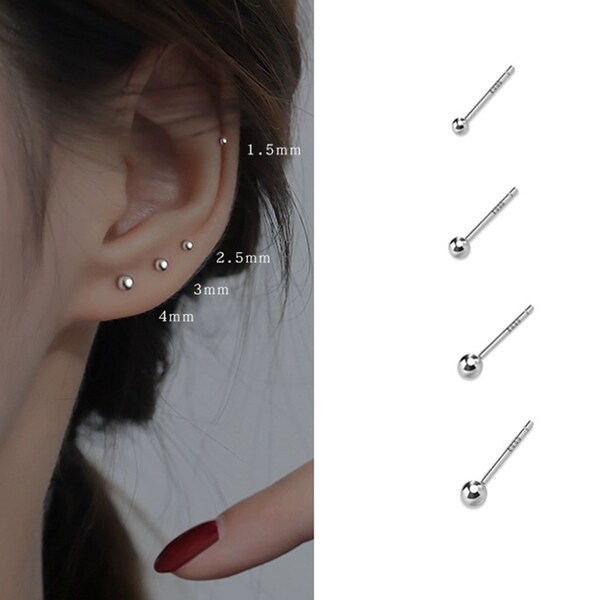 Simple Stud Earrings - Etsy