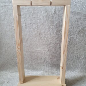 Wind Chime Double Display Stand for 2 Bamboo Chimes, Simple and Elegant ...