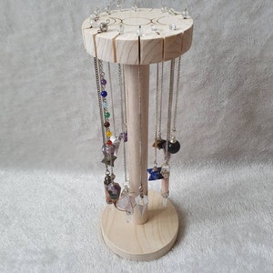 Pendulum and Necklace Carousel Stand With 16 Slots | Etsy