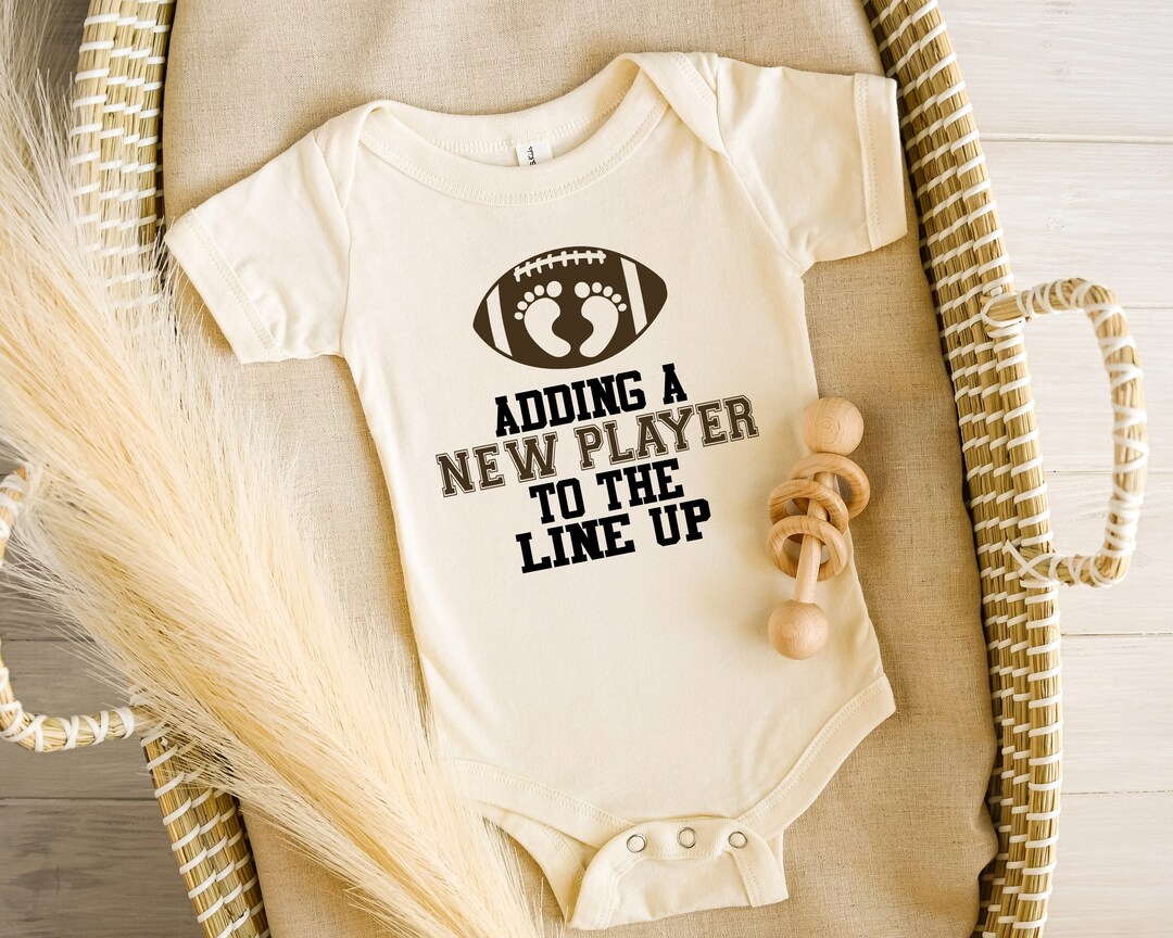 Adding a New Player to the Lineup, Football Loving Dad Announcement ...