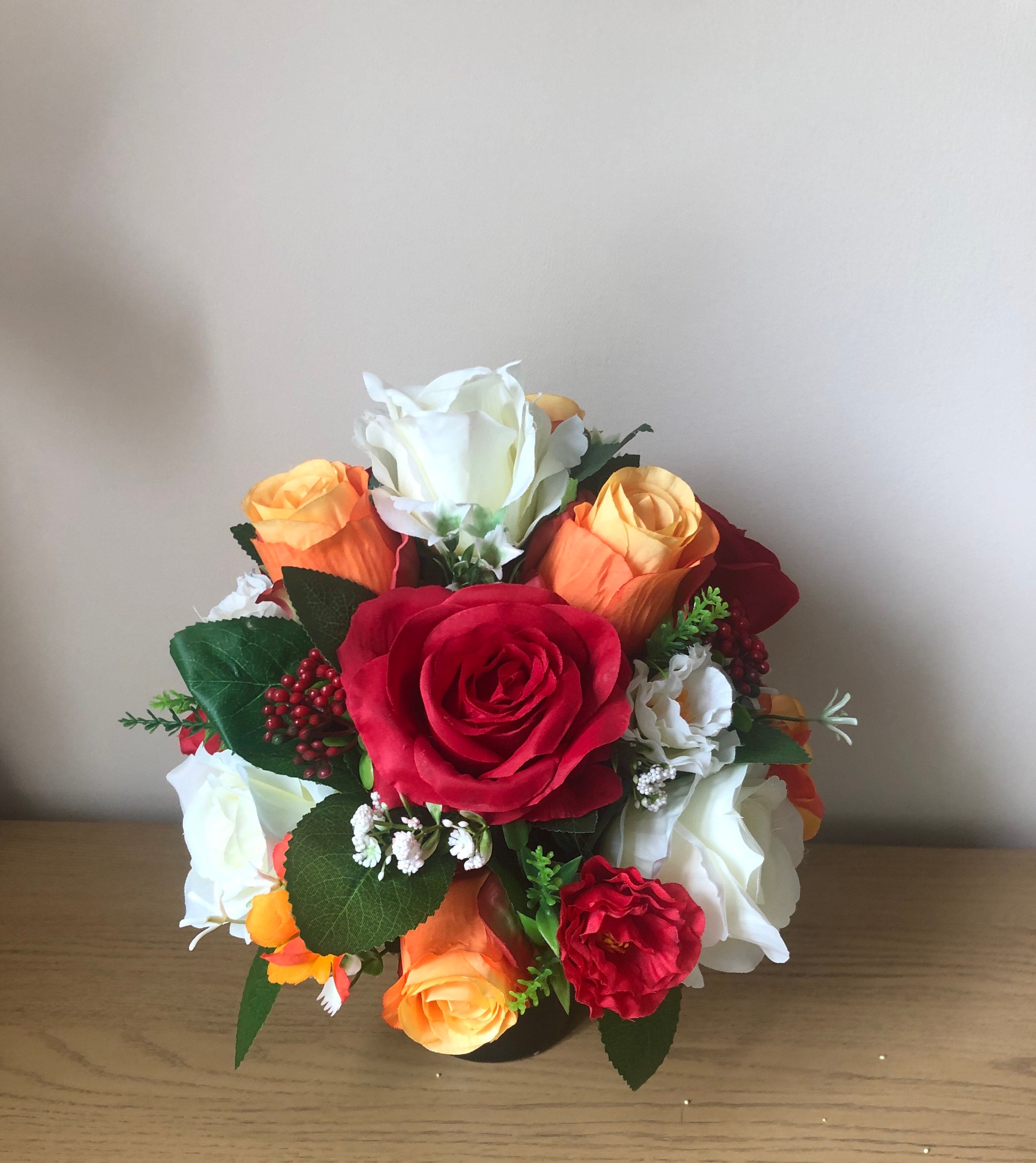 Artificial Grave Memorial Arrangement - Etsy