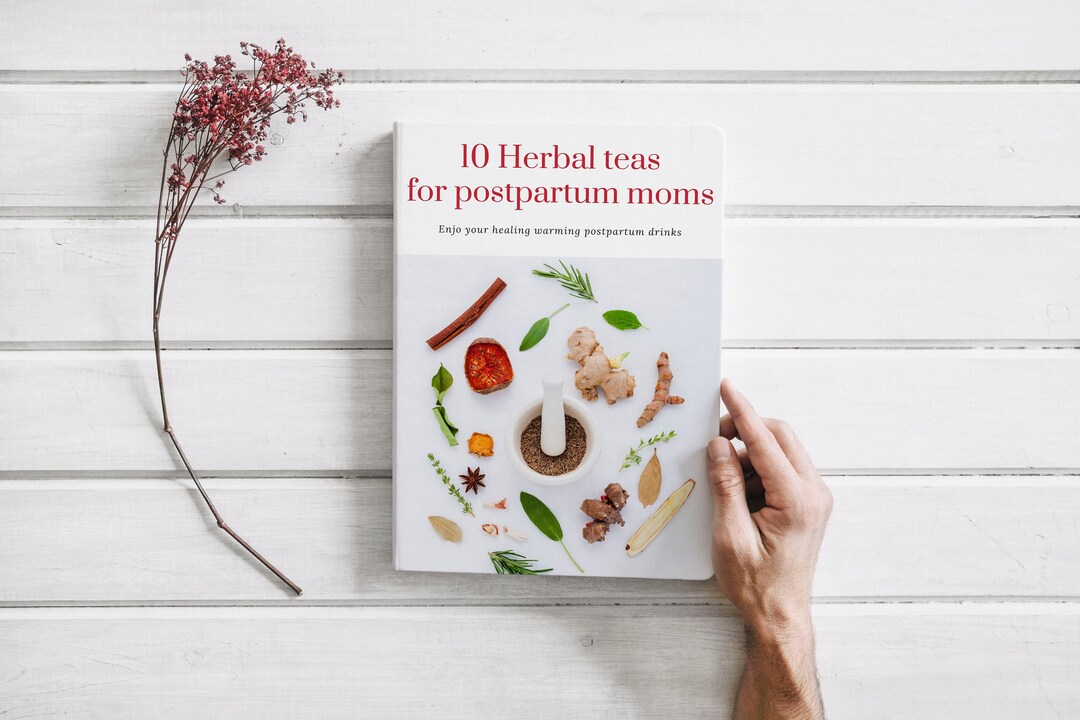 Digital Recipe Book, Postpartum Teas - Etsy