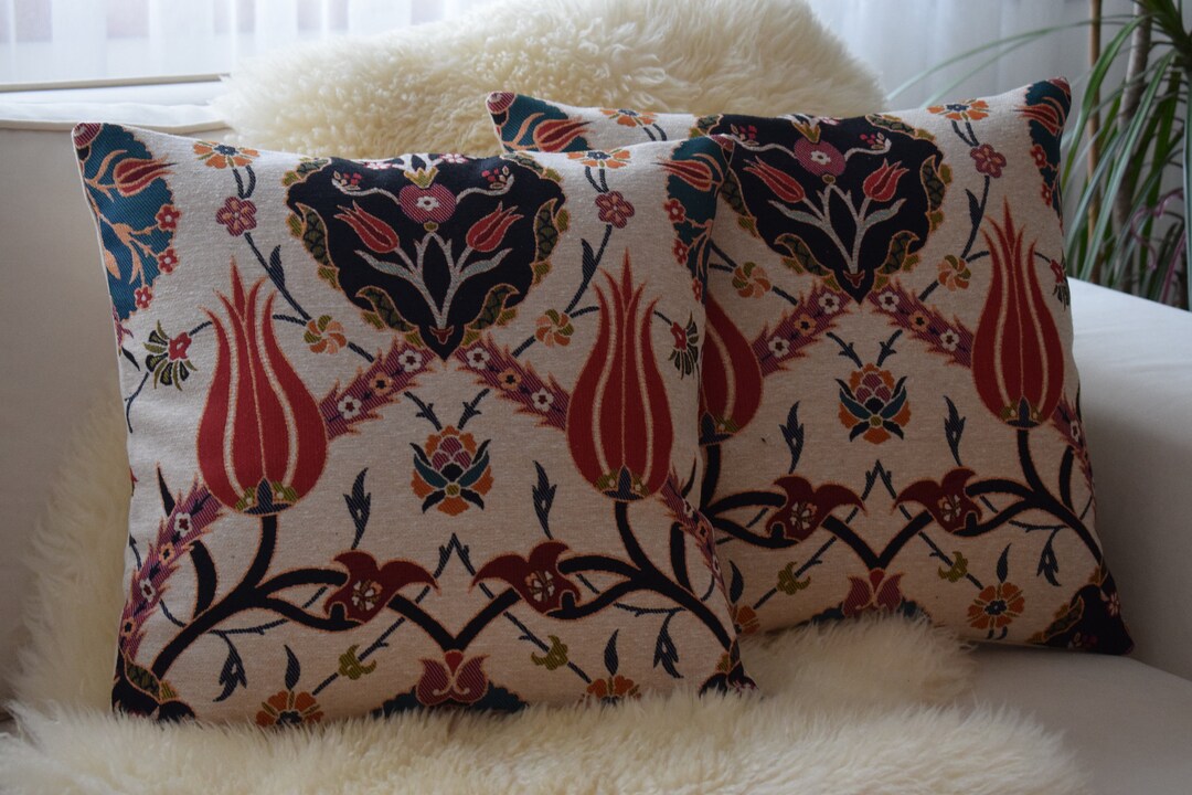 Ottoman Sultan's Pillow. Ottoman Palace and Harem Room Cushion. Ottoman ...