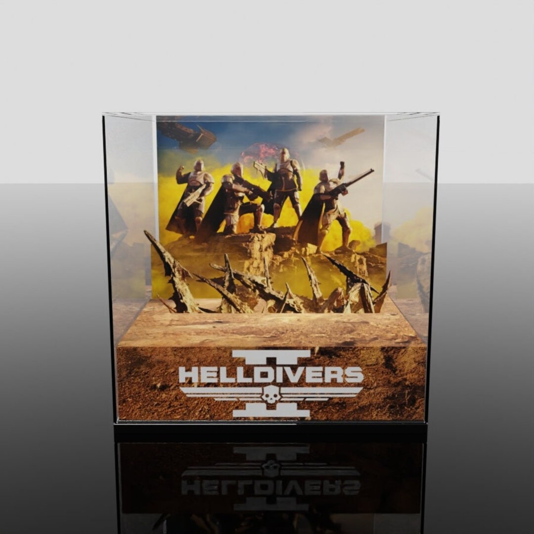 Helldivers 2 Diorama - Etsy