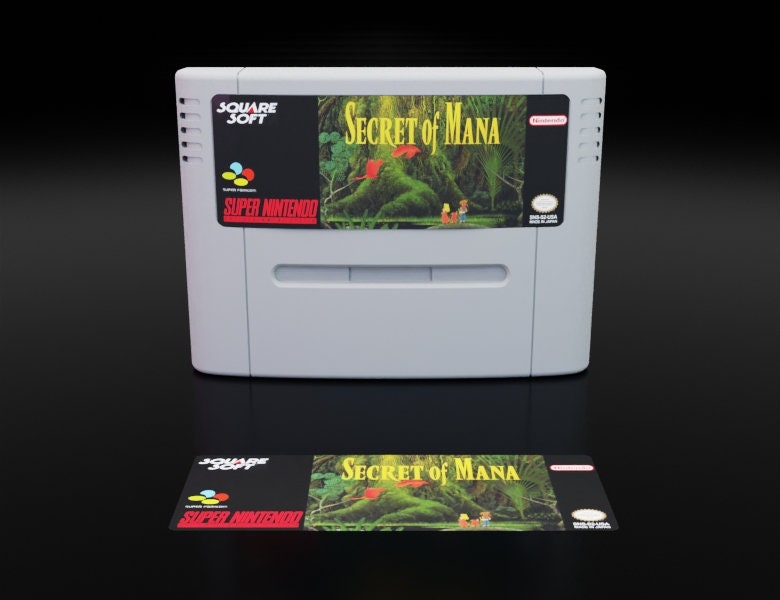 Super Nintendo Label PAL/US/JAP Snes Cartridge Label - Etsy