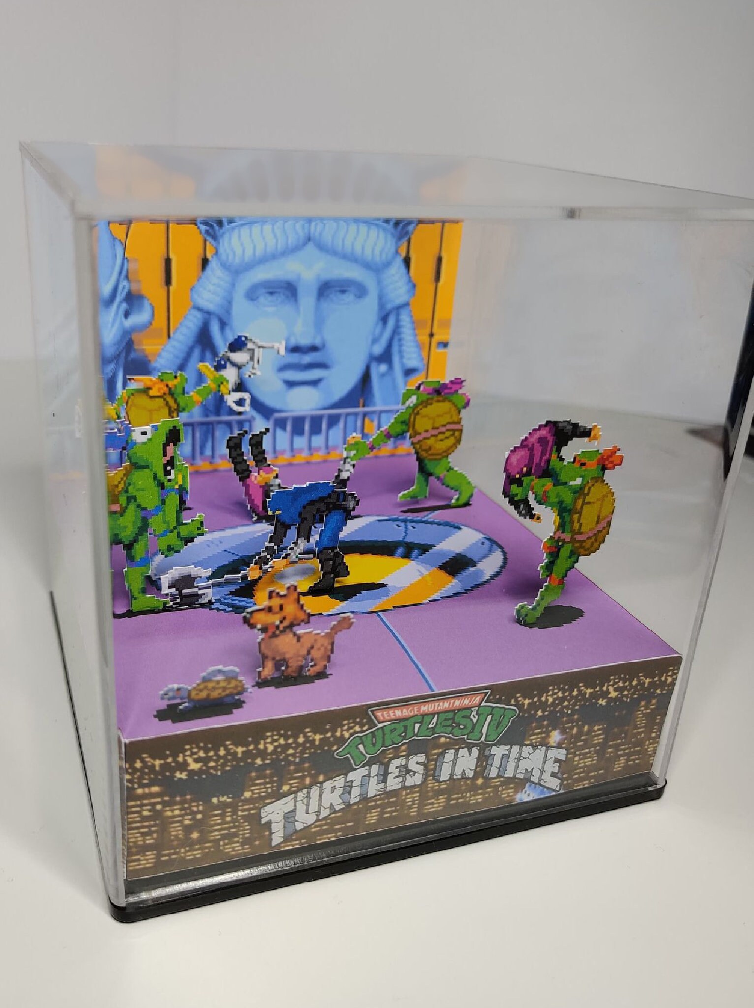 Diorama Cube Teenage Mutant Ninja Turtles IV: Turtles in Time | Etsy