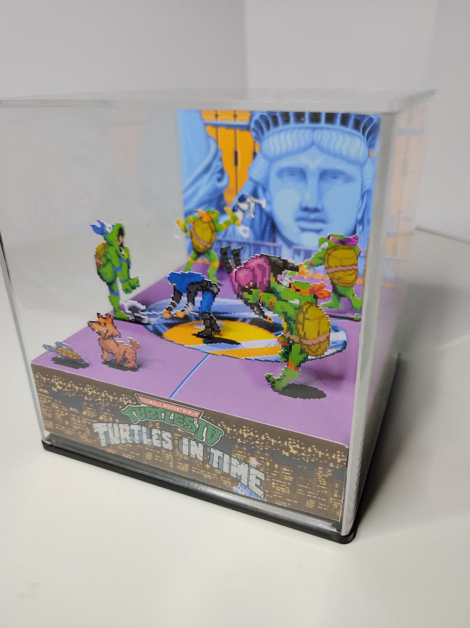 Diorama Cube Teenage Mutant Ninja Turtles IV: Turtles in Time | Etsy