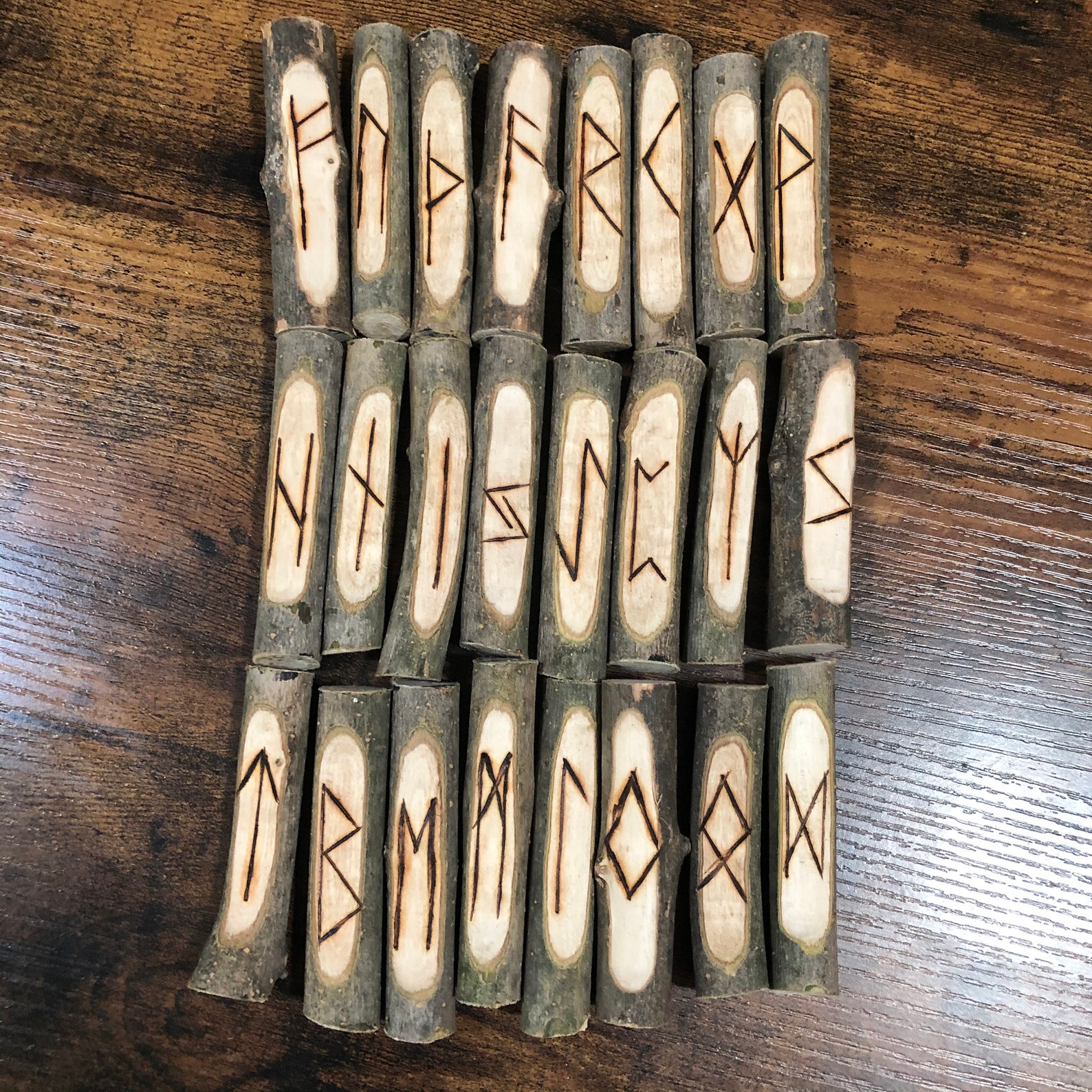 Elder Futhark Rune Sticks - Etsy