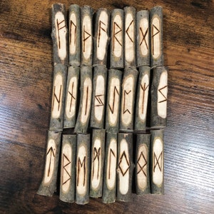 Elder Futhark Rune Sticks - Etsy