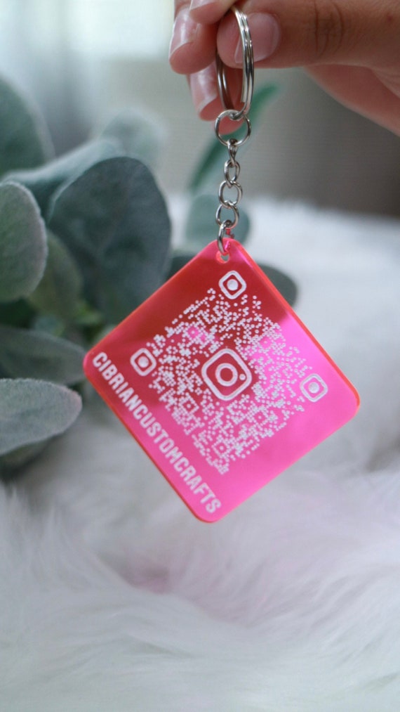 Custom Engraved QR Code Keychain Gift for Boyfriend | Etsy Custom Engraved QR Code Keychain Gift for Boyfriend | Etsy