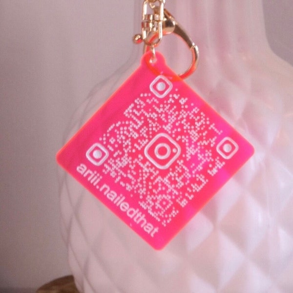 Shop Qr Code Keychain Online - Etsy