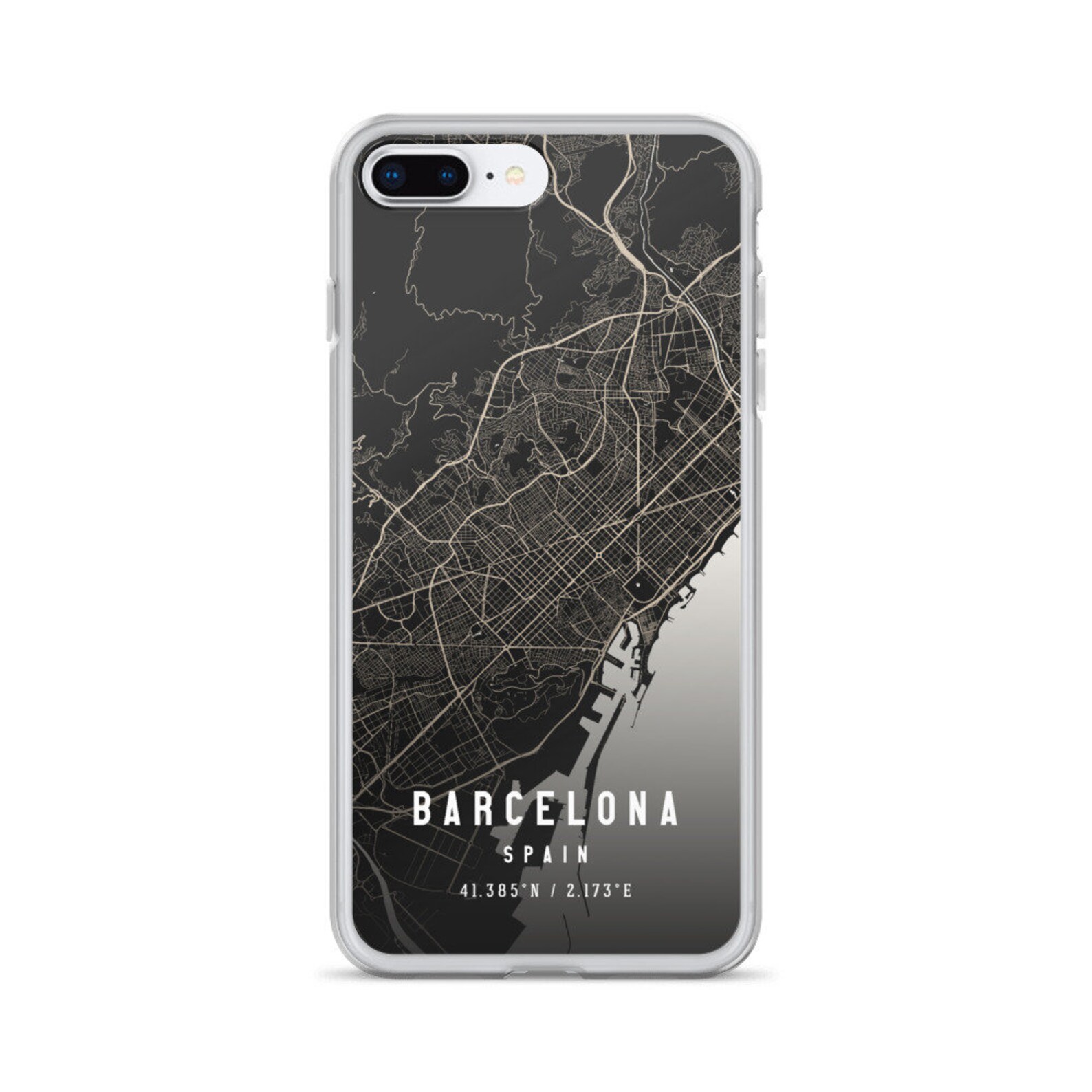 Barcelona Spain City Map Case for Iphone 13 Iphone 13 Pro/pro - Etsy