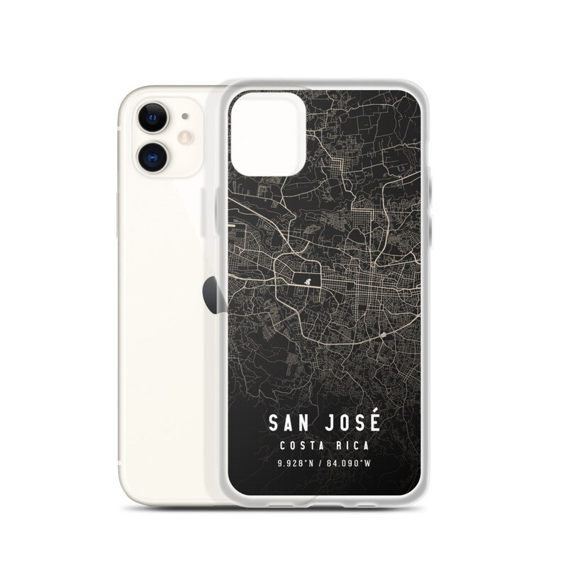 San José Costa Rica City Map Case for Iphone 14 Iphone 14 - Etsy