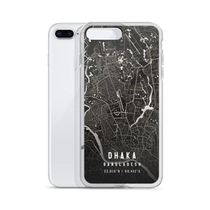 Dhaka Bangladesh City Map Case for iPhone 14 iPhone 14 - Etsy