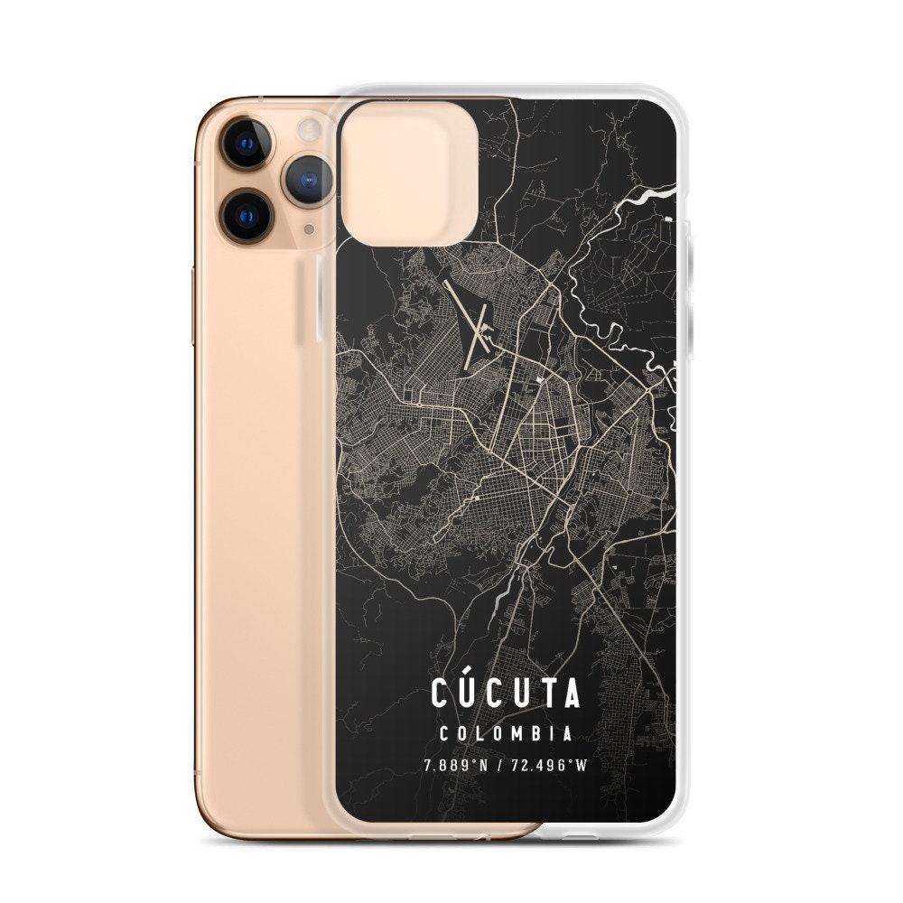 Cúcuta Colombia City Map Case for Iphone 12 Iphone 12 Pro/pro | Etsy