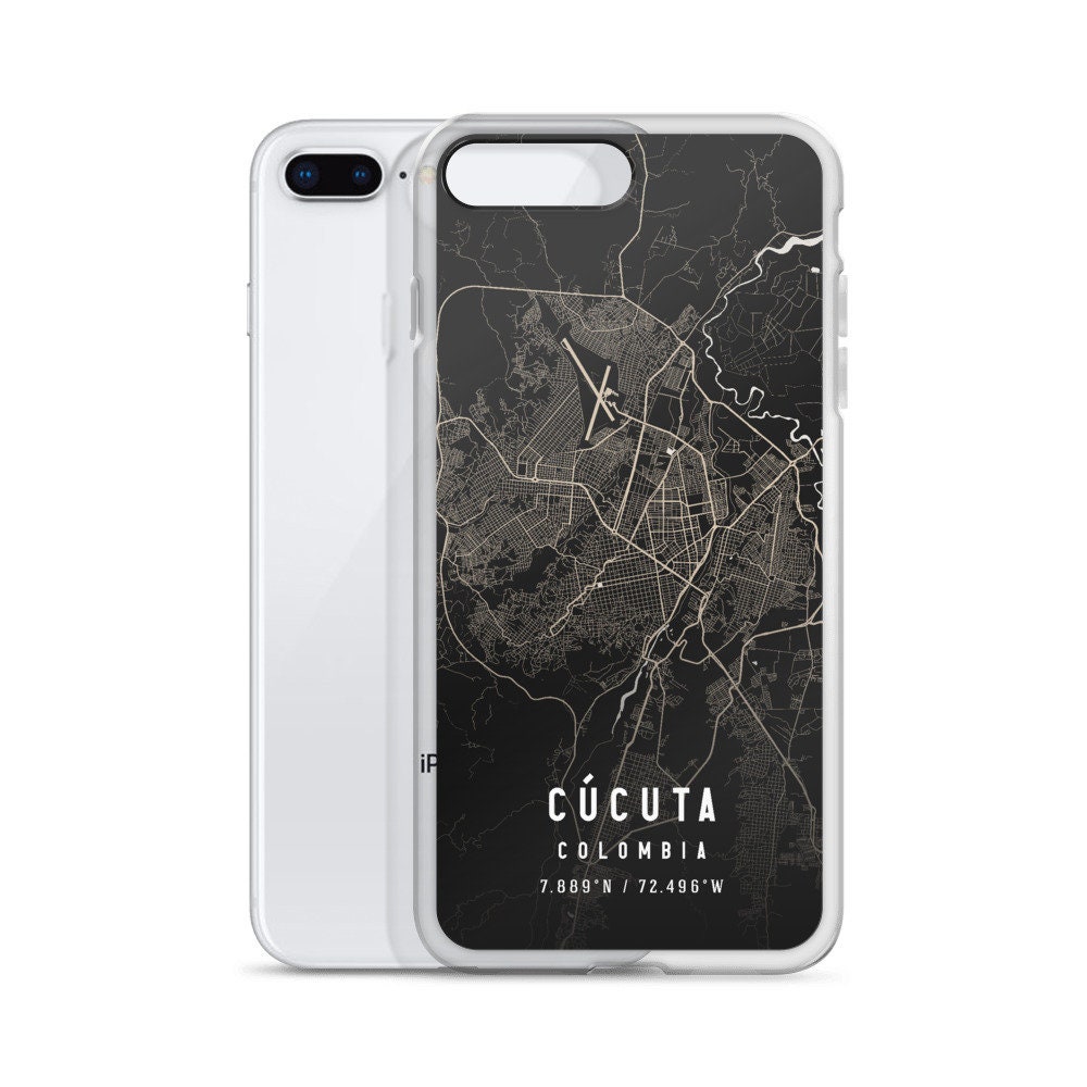 Cúcuta Colombia City Map Case for Iphone 12 Iphone 12 Pro/pro | Etsy