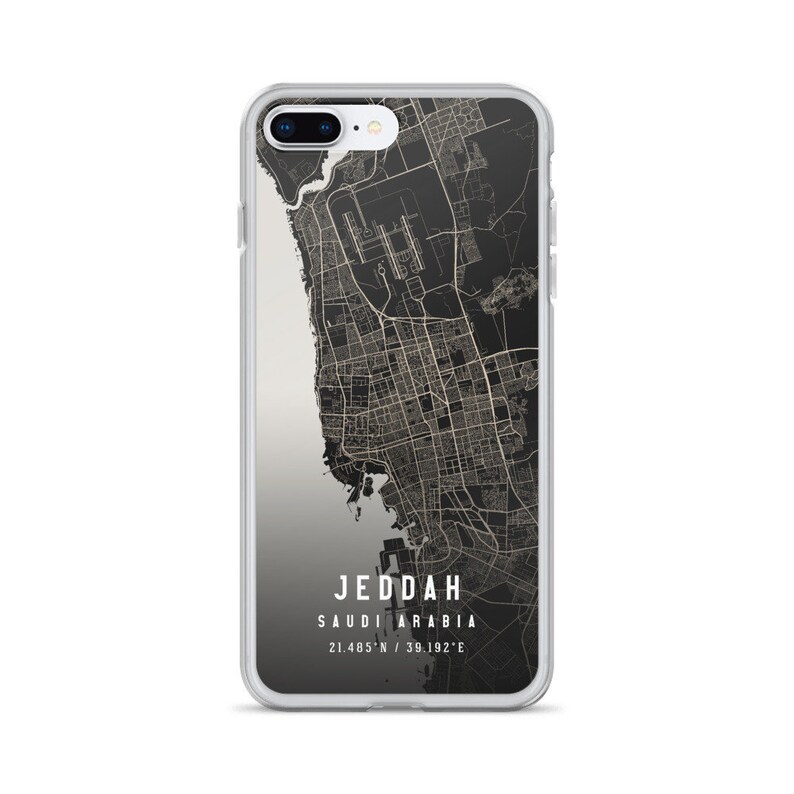 Jeddah Saudi Arabia City Map Case for Iphone 12 Iphone 12 | Etsy