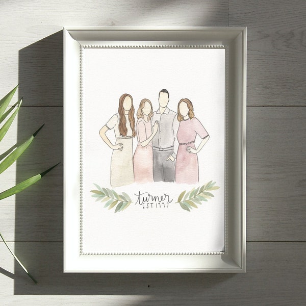 Family Painting - Etsy