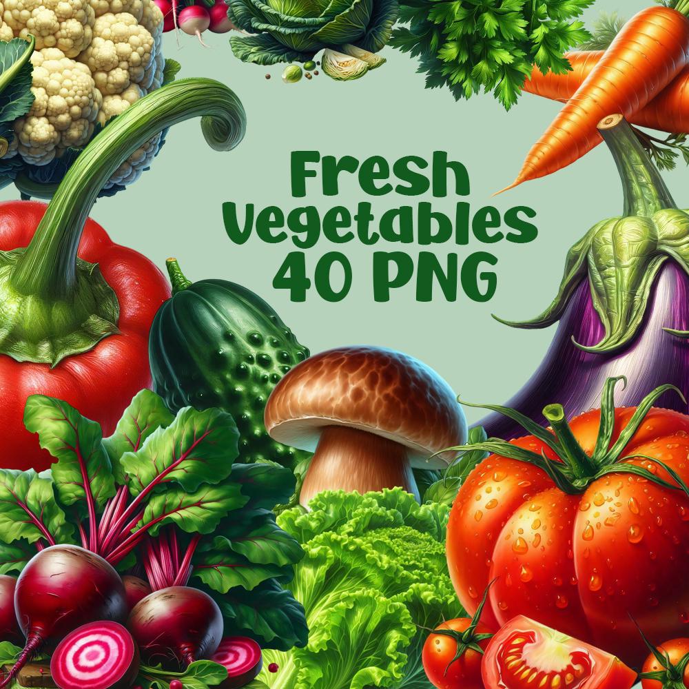 Vegetables Png, Vegetable Bundle PNG, Veggie PNG, Sublimation Vegetable ...