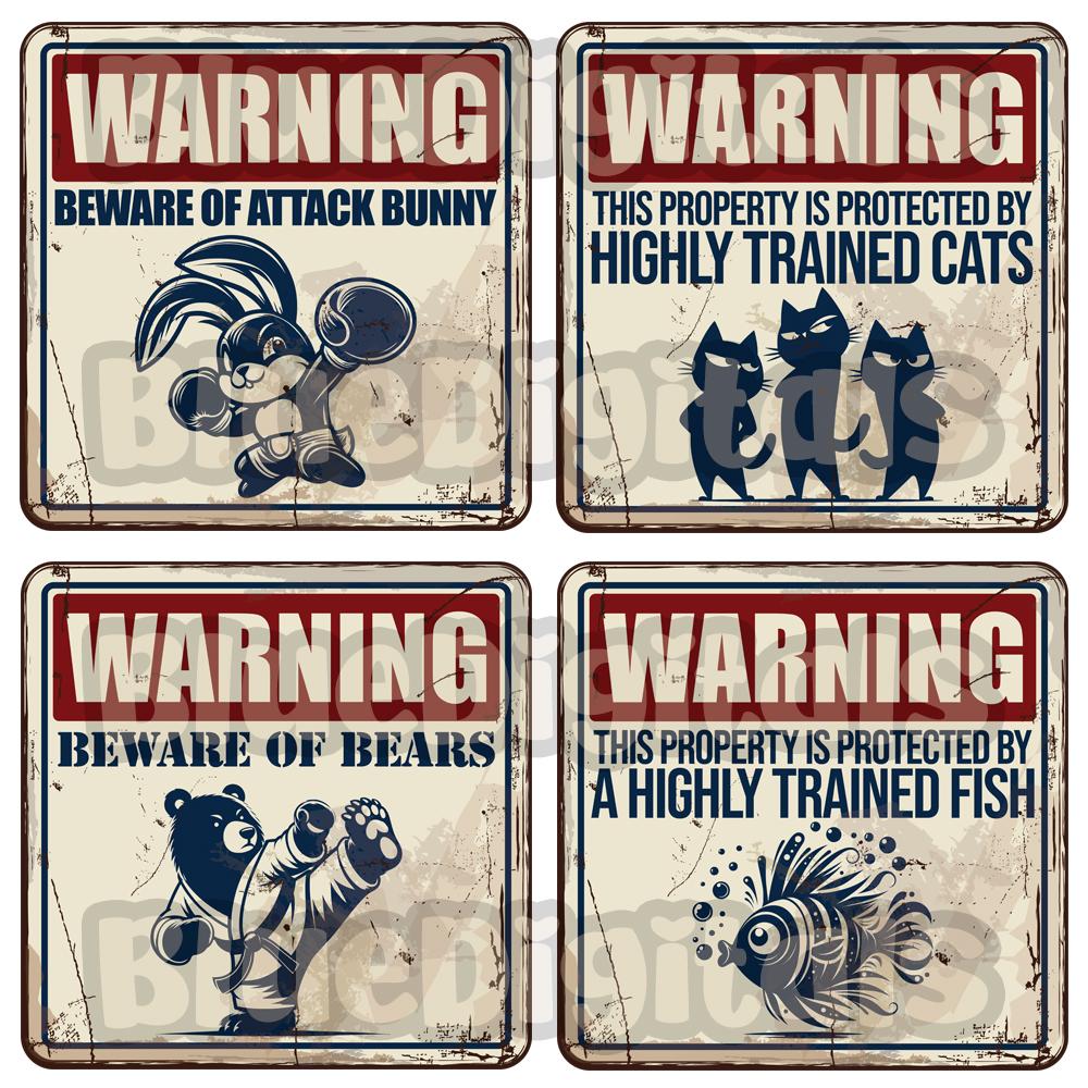 Funny Sign PNG Bundle, Warning Boards Png, Funny Board Png, Beware ...