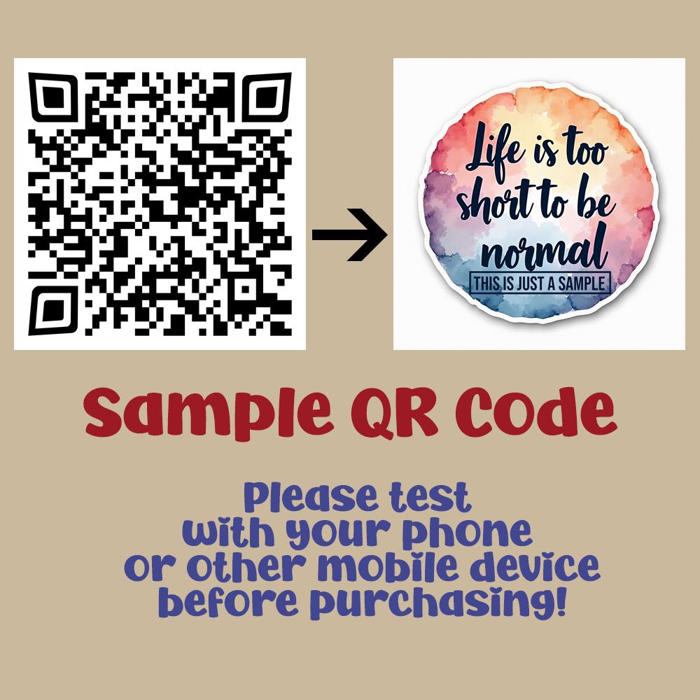 QR Code Funny Messages, Slogans With QR Code, QR Code Png Svg Bundle ...