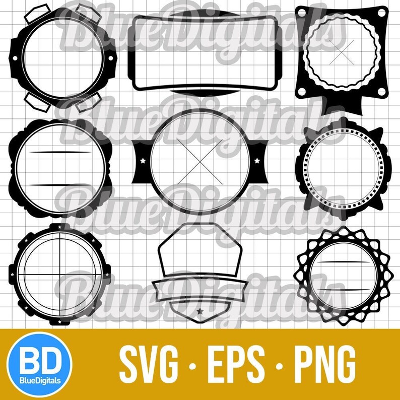 SVG Badges and Labels EPS Vector Badges Set of PNG Labels and Badges ...