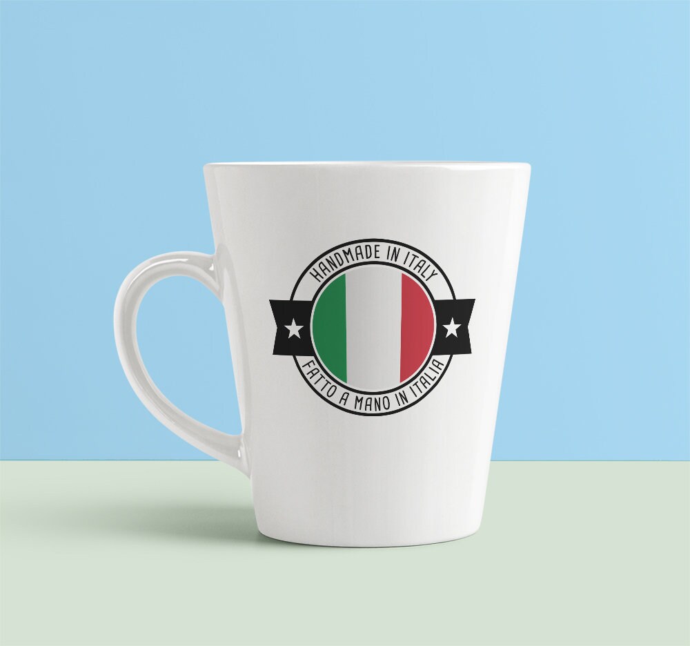 Handmade Italian SVG Label | Handmade in Italy EPS Icon | Italian Made ...