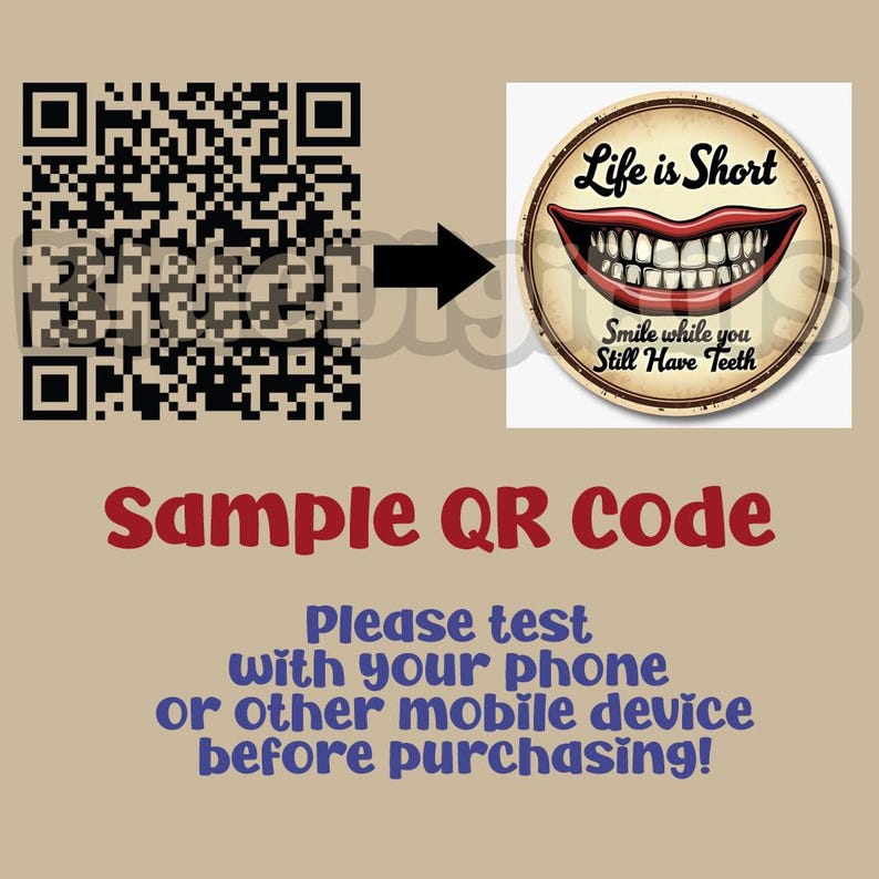 Funny Messages QR Code Svg, Funny Slogans With QR CODE Png Bundle, Qr ...