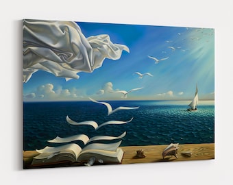 Salvador Dali Waves Book - Etsy