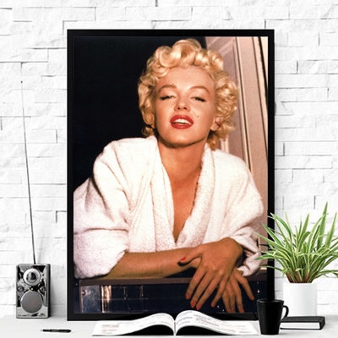 Marilyn Monroe Poster Marilyn Monroe Print Marilyn Monroe - Etsy