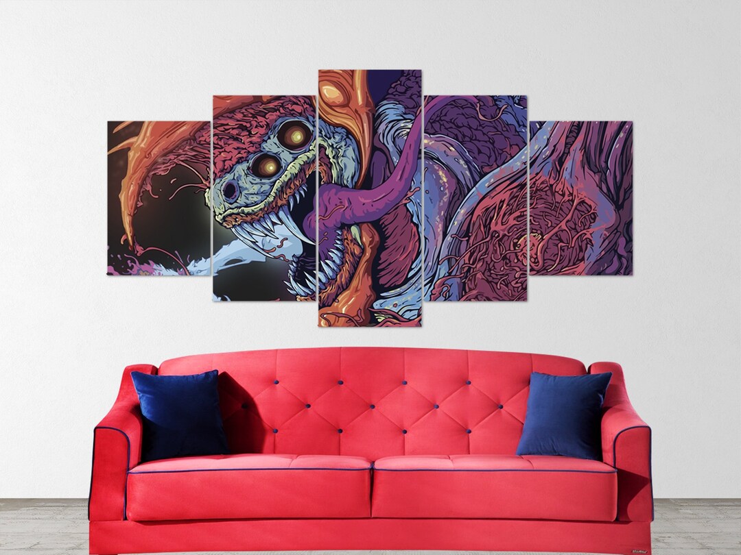 Hyper Beast Canvas, CSGO Canvas, Counter Strike Global Offensive Wall ...