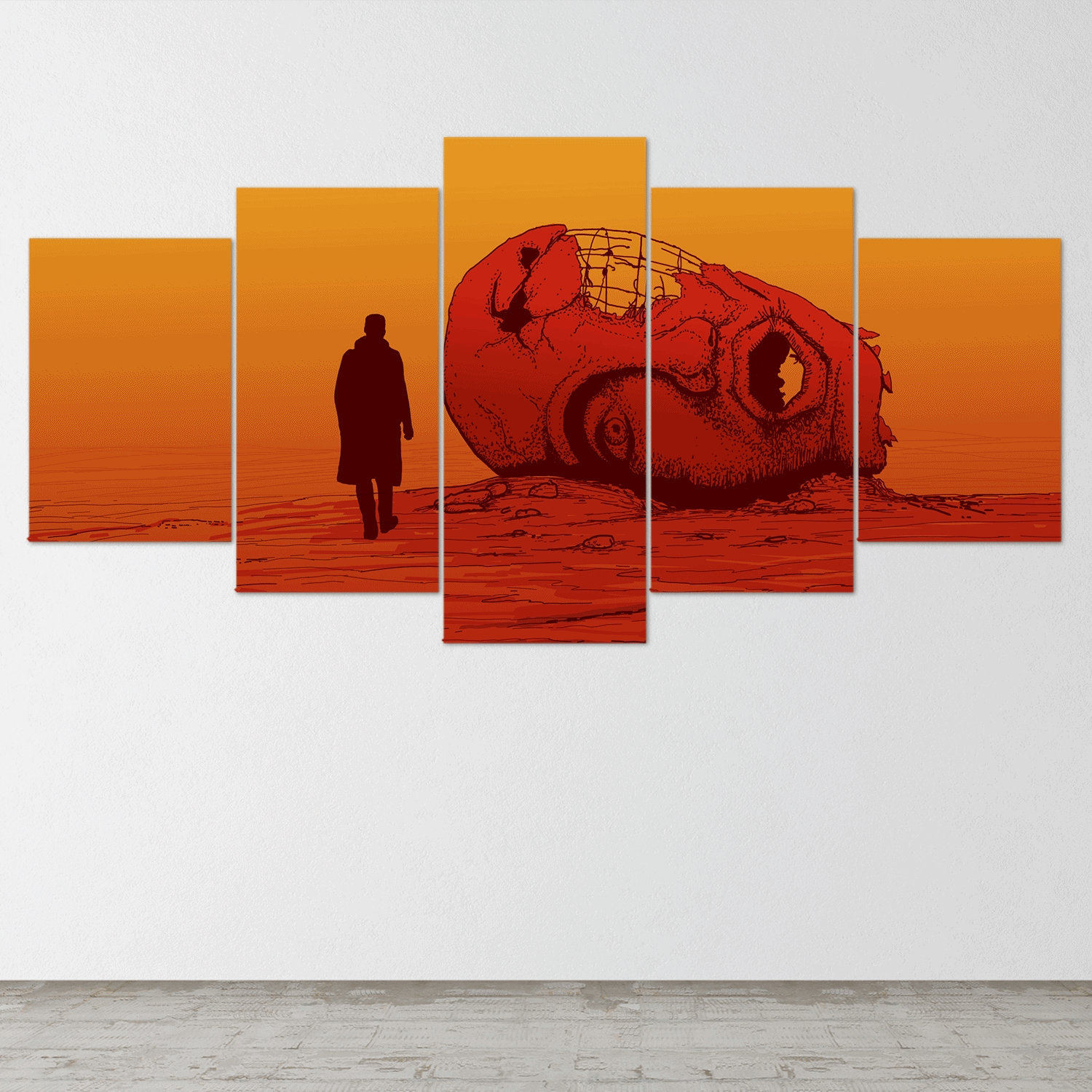 Blade Runner 5 Piece Canvas Wall Art Blade Runner Poster - Etsy Singapore