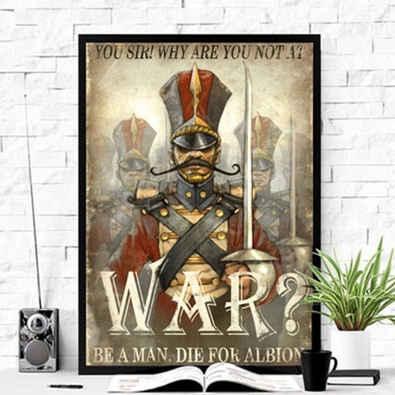 Fable 3 Heroic Propaganda Poster Fable Poster Wall Art Wall - Etsy