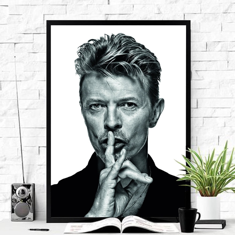 David Bowie Poster David Bowie Wall Art Singer Poster | Etsy