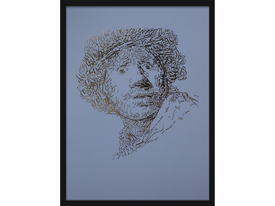 Rembrandt Gold Print "letterhead" Type 2, 2 Colors Available ...