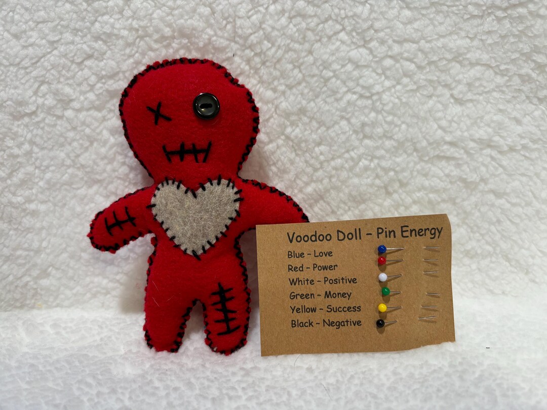 Everyday Voo Doo Doll - Red - Etsy